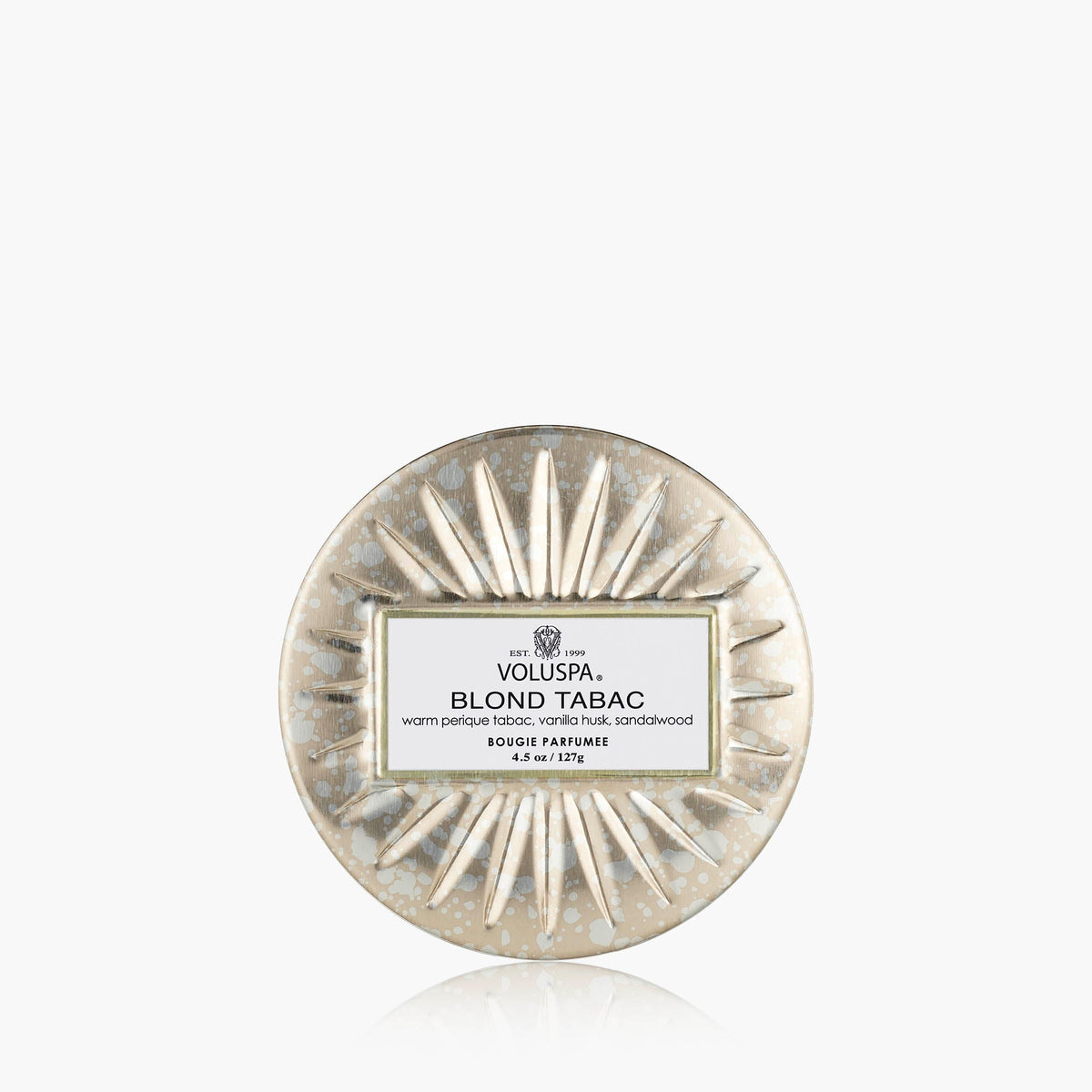 Blond Tabac | Mini Tin Candle | VOLUSPA