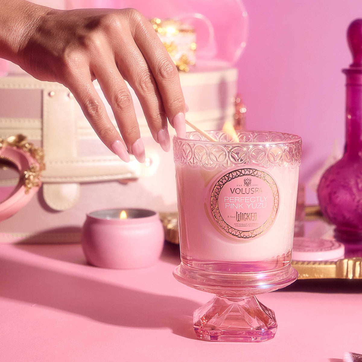 Perfectly Pink Yuzu | Boxed Candle | Wicked | VOLUSPA