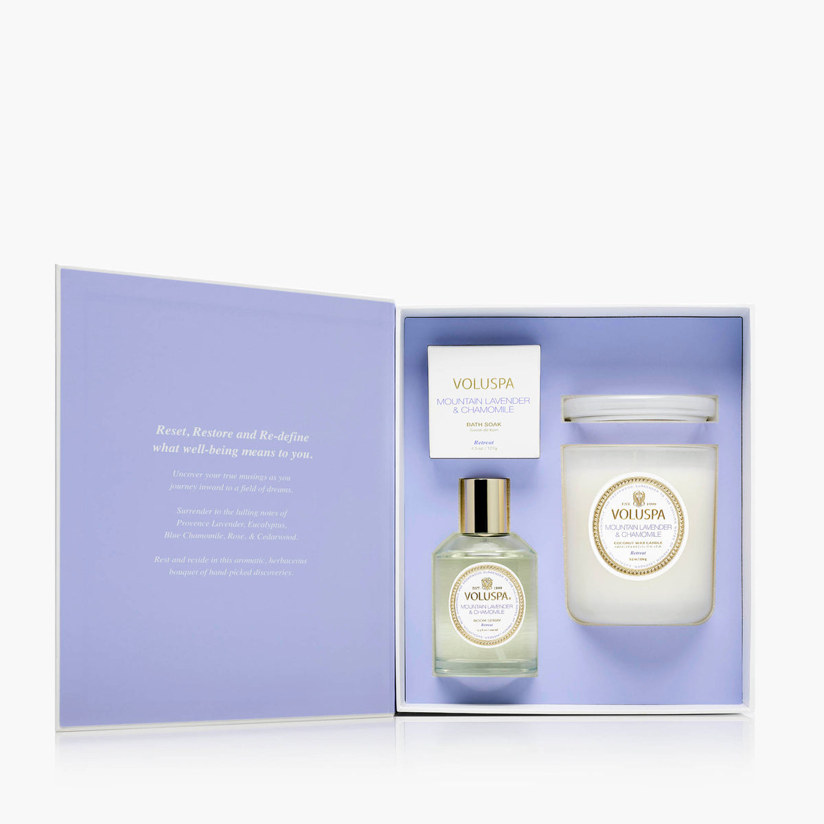 Mountain Lavender & Chamomile | Retreat Ritual Gift Set | VOLUSPA